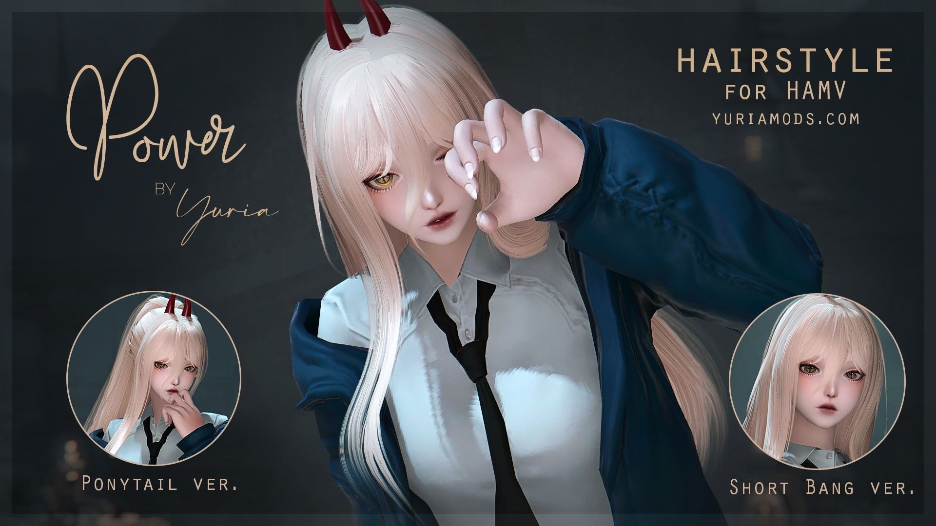 Power Hair – Yuria Mods